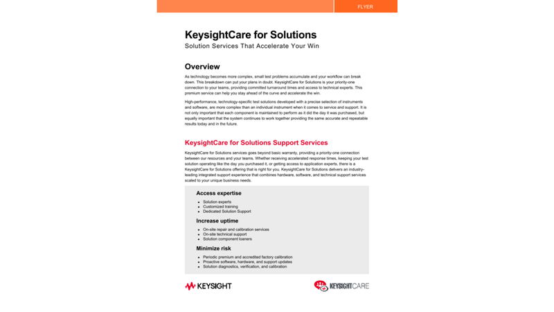 KeysightCare | Keysight